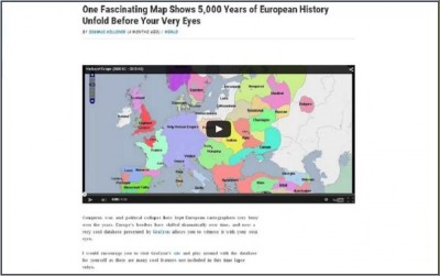 Всемирный исторический атлас и хронологии | GeaCron World History Atlas ...